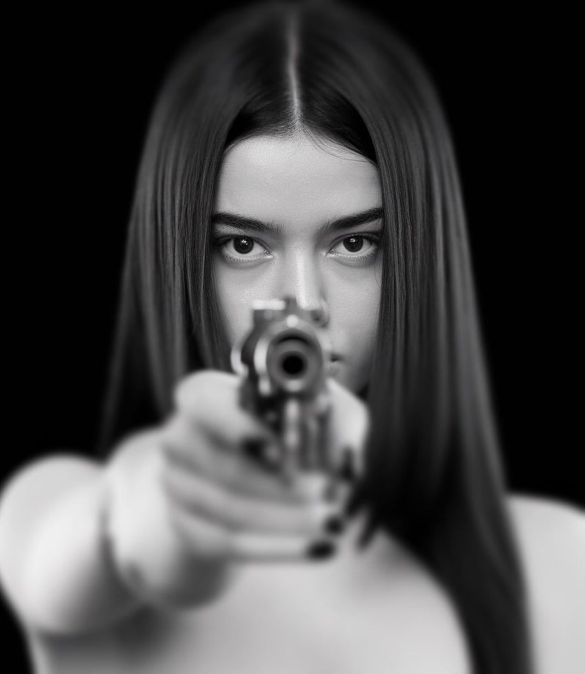 With a Revolver Shot. Lonely She-Wolves (Fourth Part) | by Enrico Rossi ...