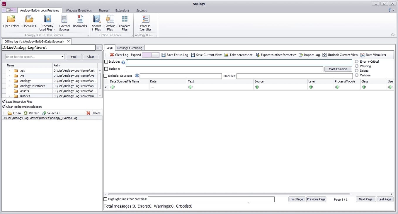 Analogy Log Viewer — Update. [Analogy Log Viewer] — New & Improved | by Lior Banai | Medium