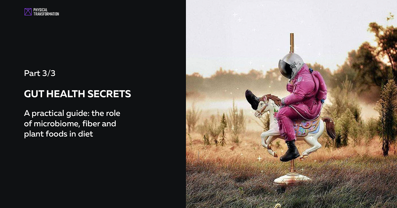 GUT HEALTH SECRETS. A PRACTICAL GUIDE: THE ROLE OF MICROBIOME, FIBER ...
