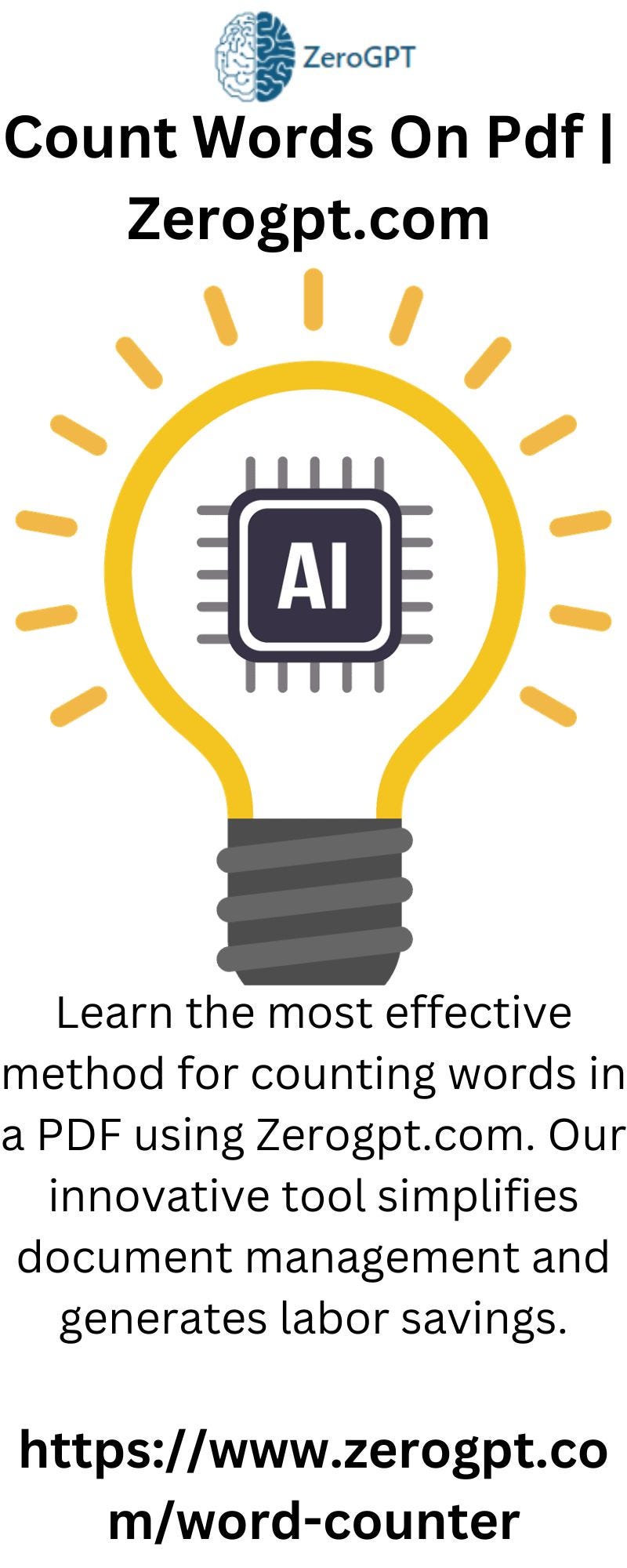 Count Words And Characters | Zerogpt.com - Zerogpt - Medium
