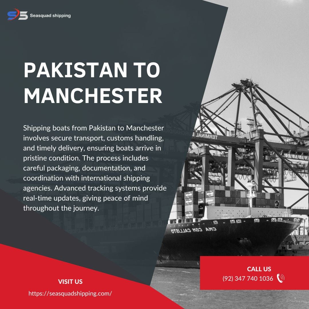 Reliable Shipping Solutions from Pakistan to London - SeaSquad Shipping - Medium