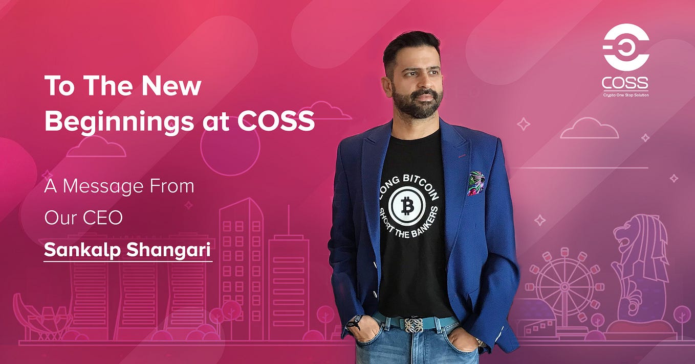 UPDATE: COSS exchange relaunch & roadmap | by COSS Team | COSS Updates ...