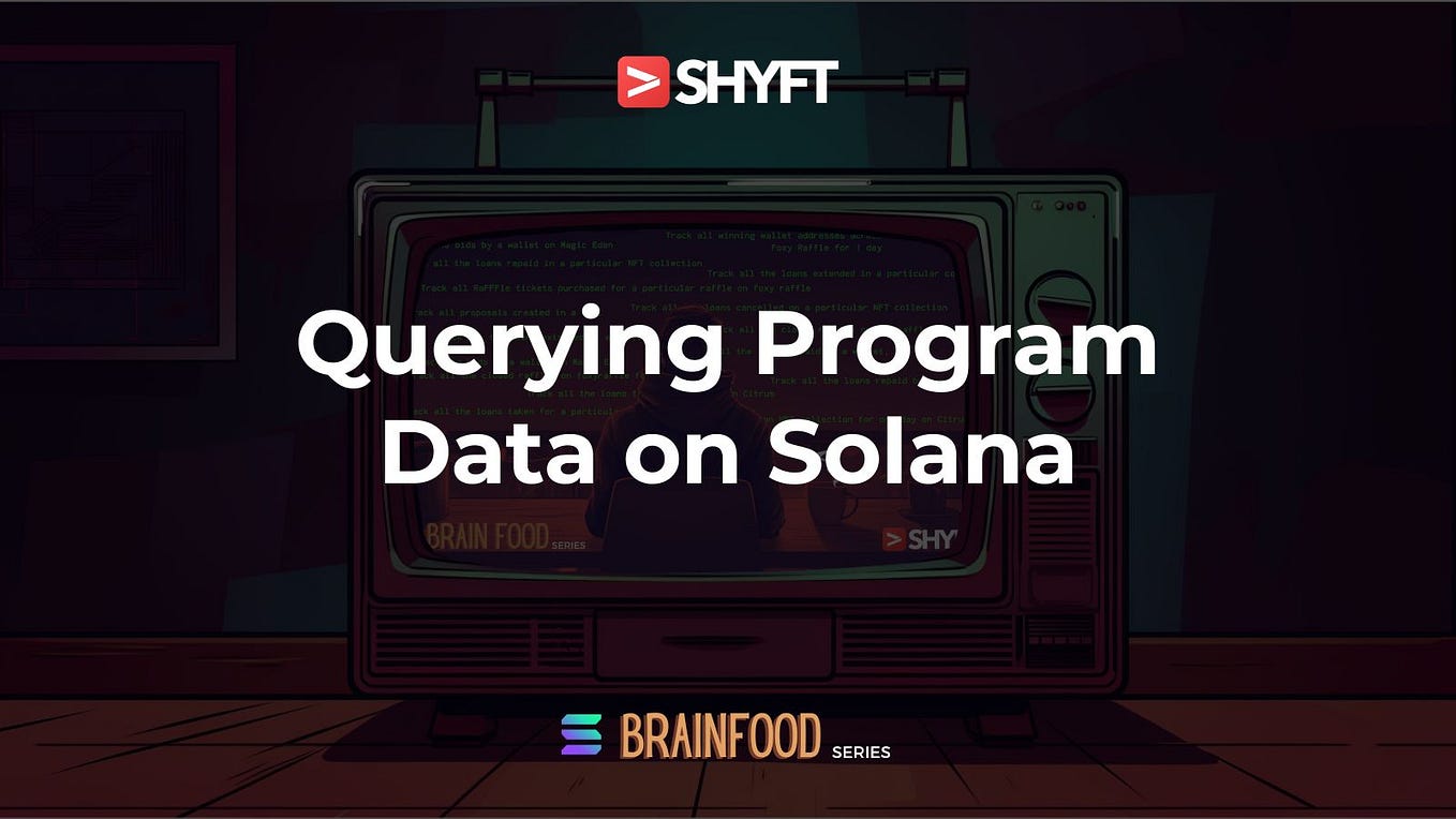 Querying Program Data on Solana, powered by SHYFT’s GraphQL APIs | by Khac Vy | Nov, 2023 | Medium