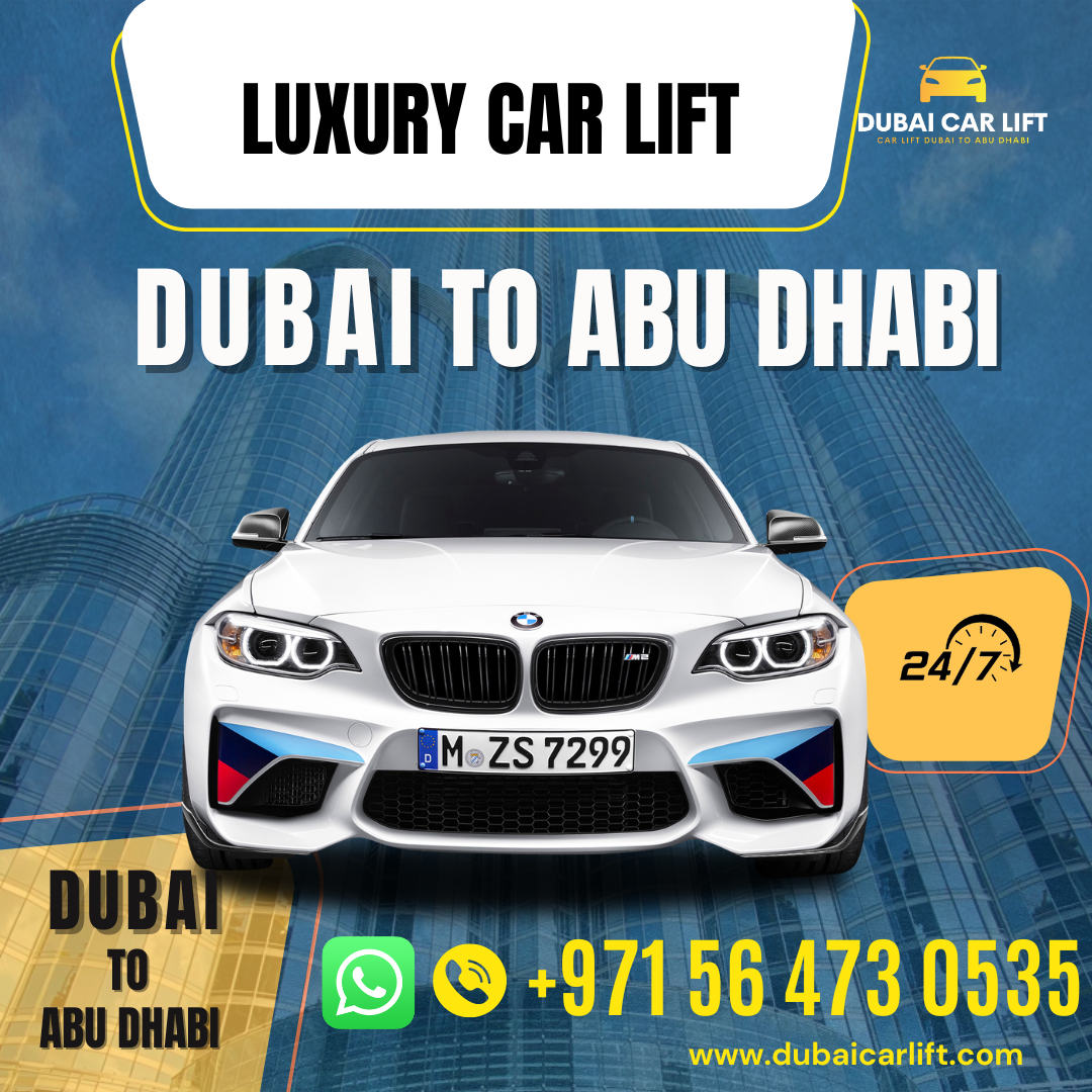 Dubai to Abu Dhabi Car Lift +971–564730535 | by Carliftdubai | Medium