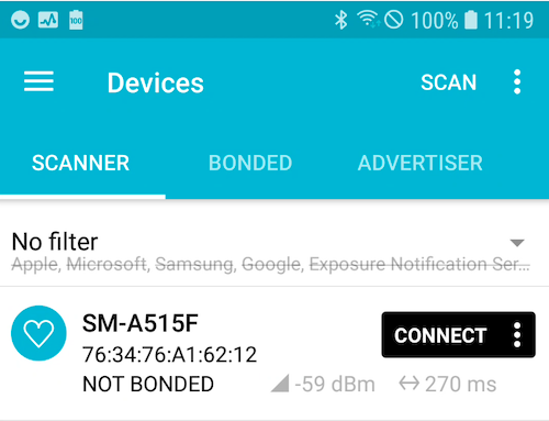 Setup a Android Bluetooth Low Energy client part 1 | by AndroidCrypto | Medium