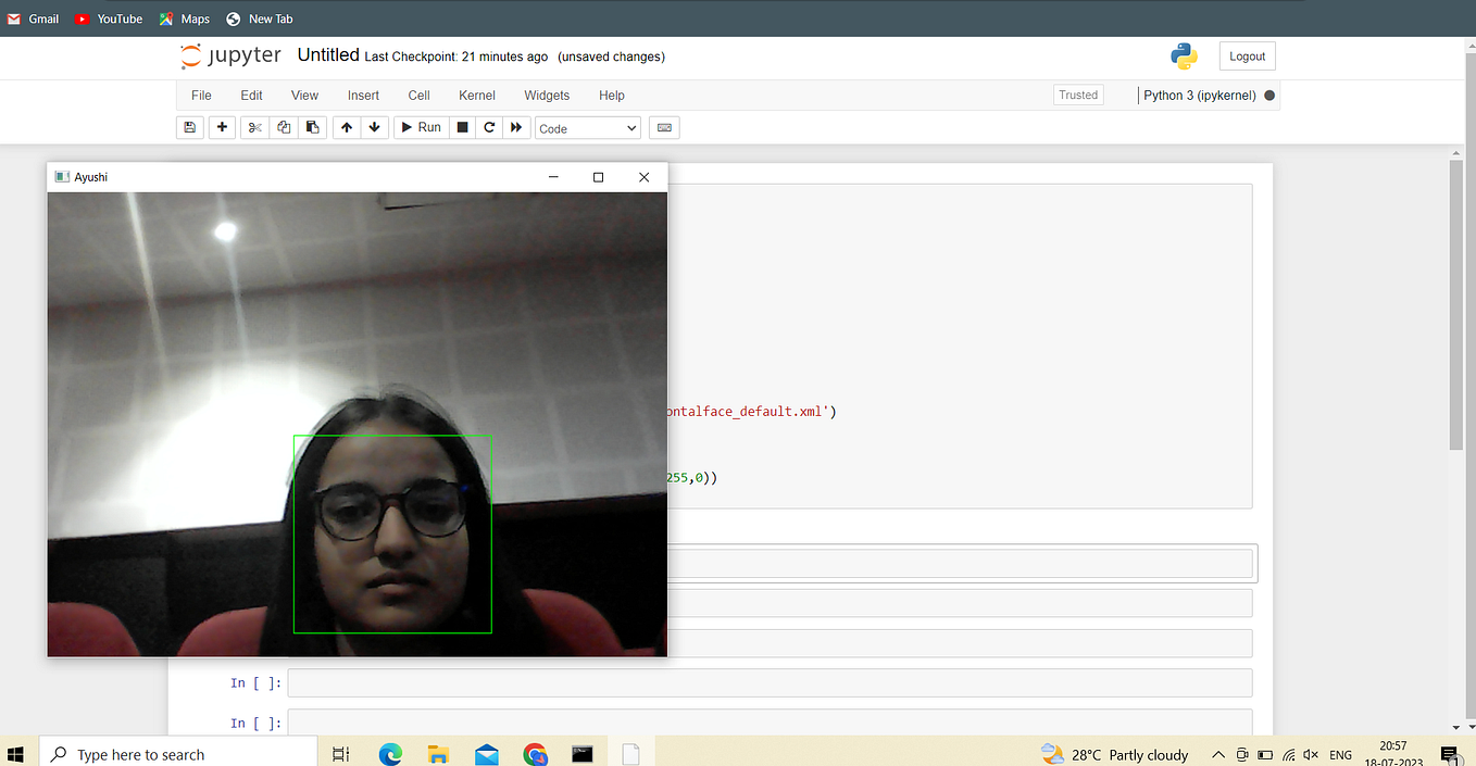 Real-Time Face Distance Measurement with Python and OpenCV | by Ayushi Swarnkar | Medium