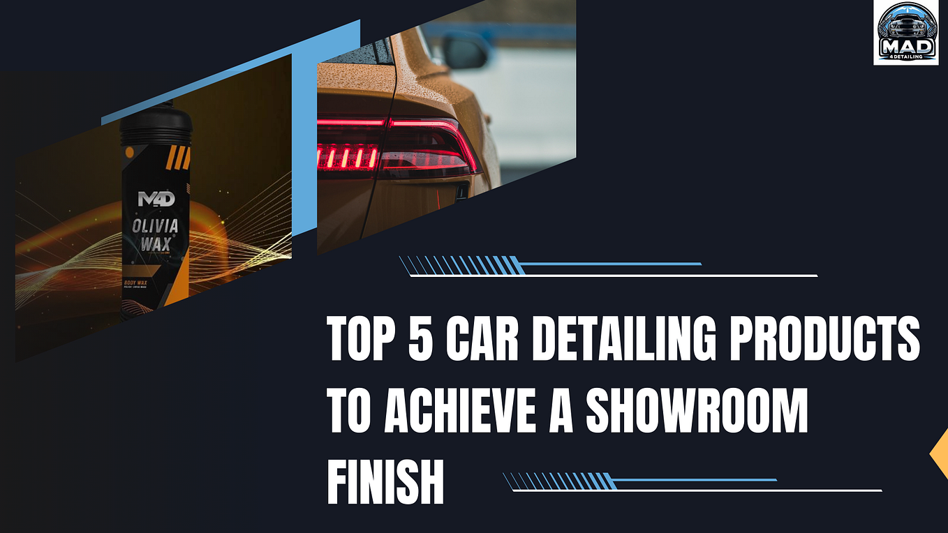 Essential Car Detailing Products to Keep Your Vehicle Pristine | by ...