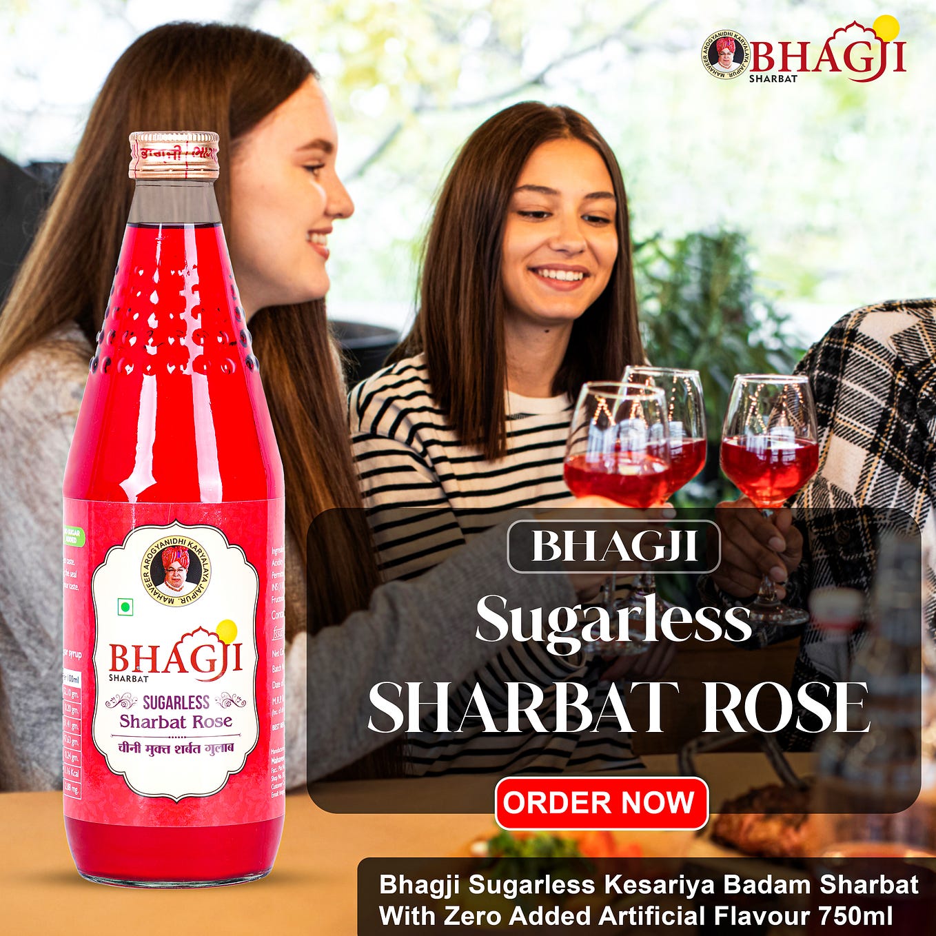 Floral Sugar-Free Rose Sharbat Beverage | by Bhagjisharbat | Sep, 2024 ...
