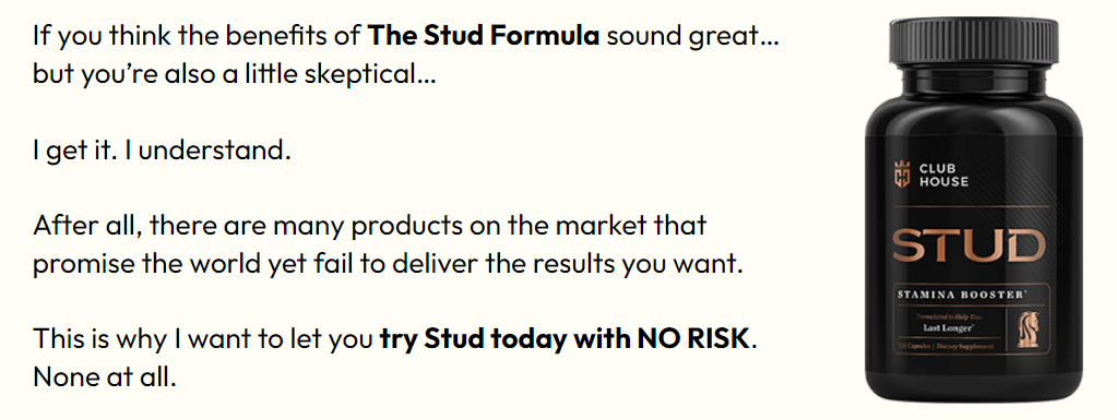 Stud Stamina Booster Supplement — Let’s Experience, How Stud Stamina Booster Supplement Working ...