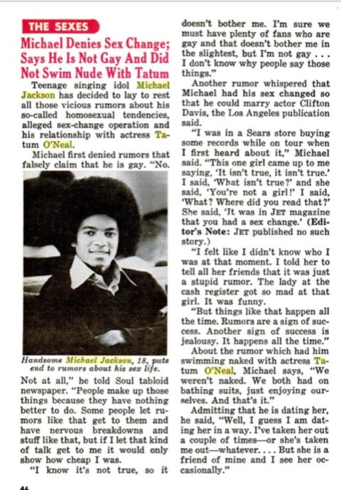 How Come Nobody Ever Apologizes to Michael Jackson: The Teenage Years ...