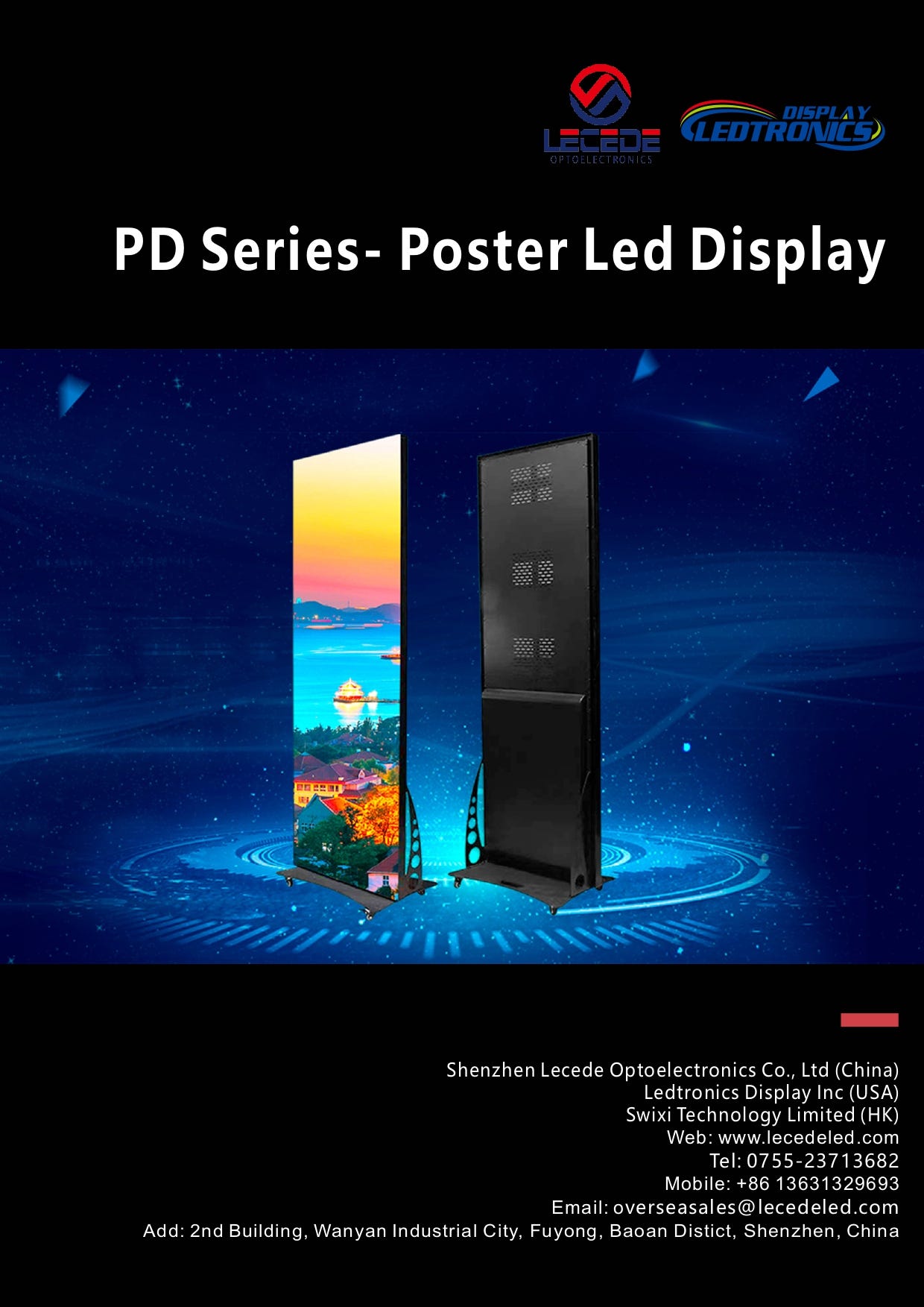 O Series — Circle Led Display - Leddisplay Lecede - Medium