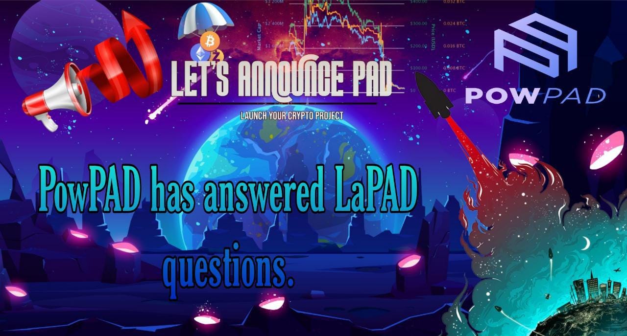 🎙AMA with LaPAD🎙 - LaPad [ Let's Announce PAD ] - Medium