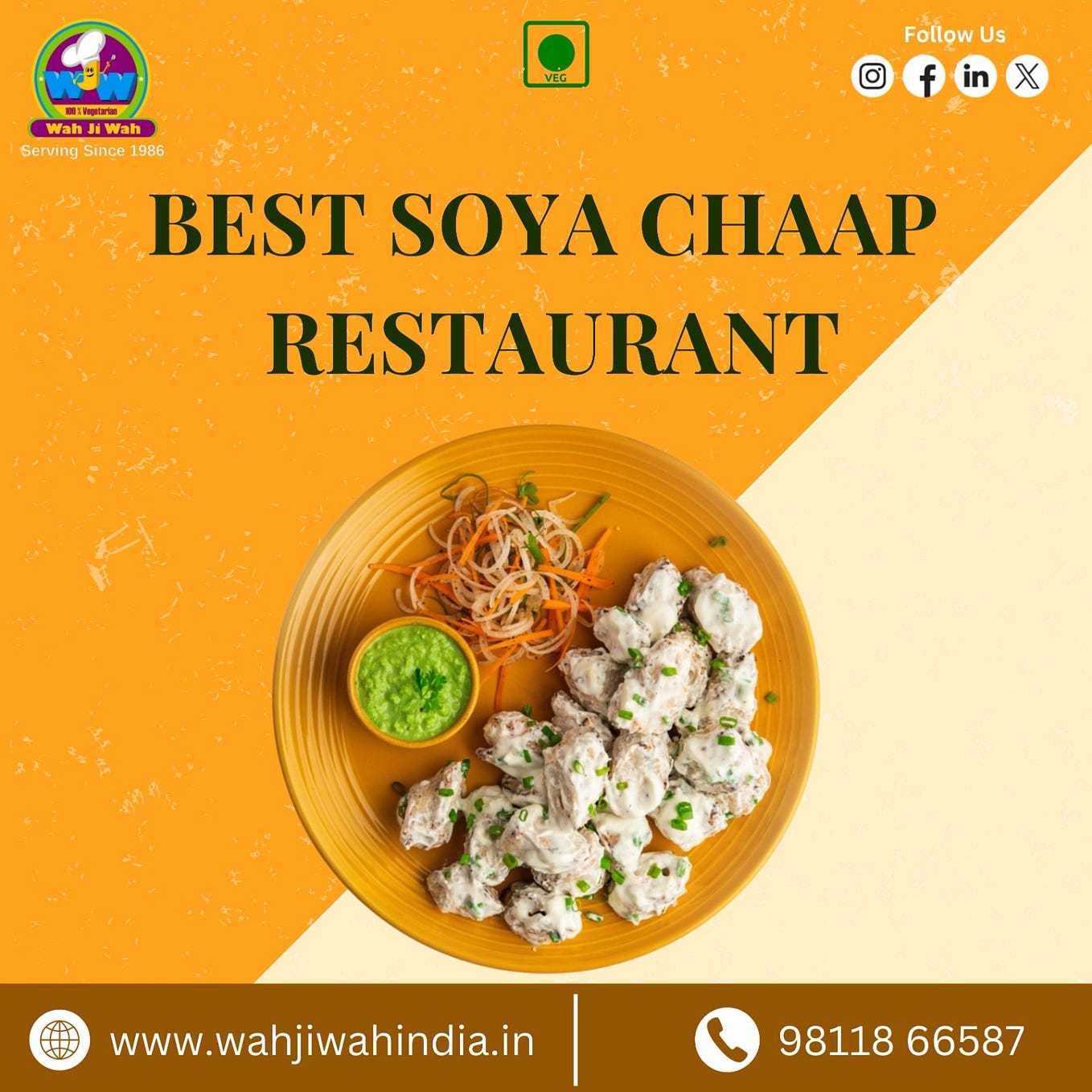 wah ji wah Best Soya chaap restaurant In Delhi NCR | by wah ji wah ...