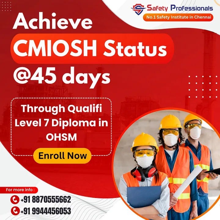 Why are best the diploma courses in safety management? | by Spplimited ...