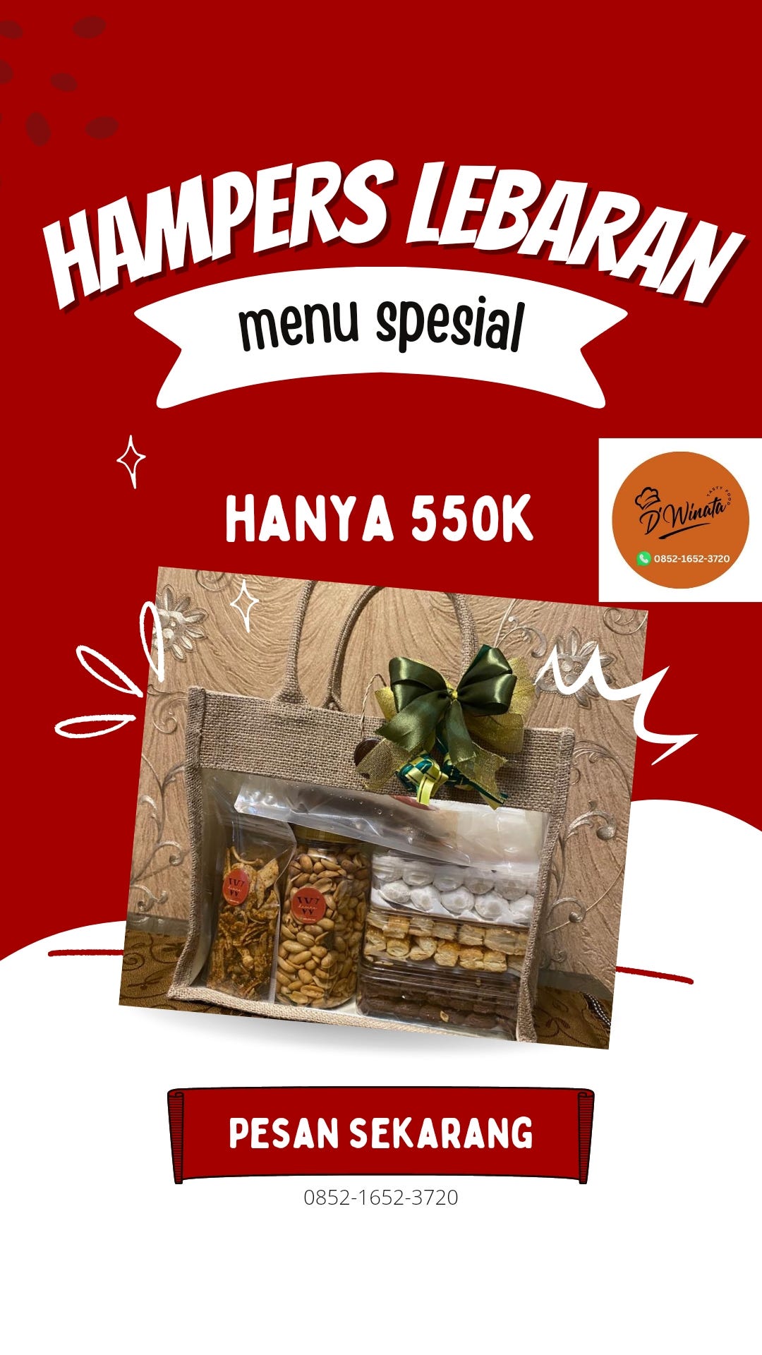TERINDAH, Call 0852-1652-3720, Ide Hampers Lebaran D Winata - D ...