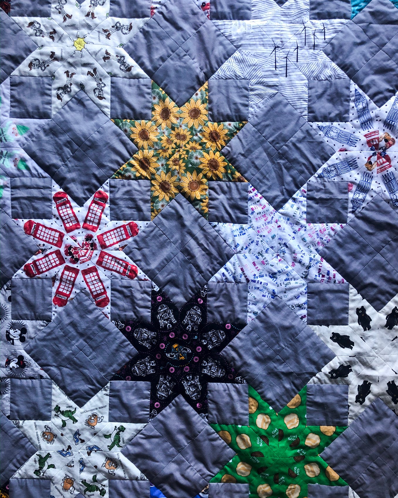 Snowflake Quilt X2. Behind the seams of my Snow Flake… | by Kaylin ...