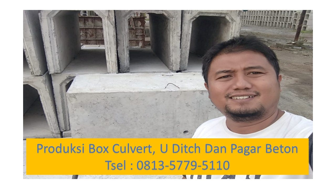 Tsel +62 813–5779–5110, Pembuatan Box Culvert Ukuran Di Kertosono | by produsen box culvert ...