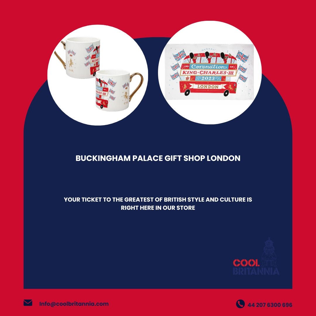Buckingham Palace Gift Shop London | Cool Britannia - Coolbritannia ...
