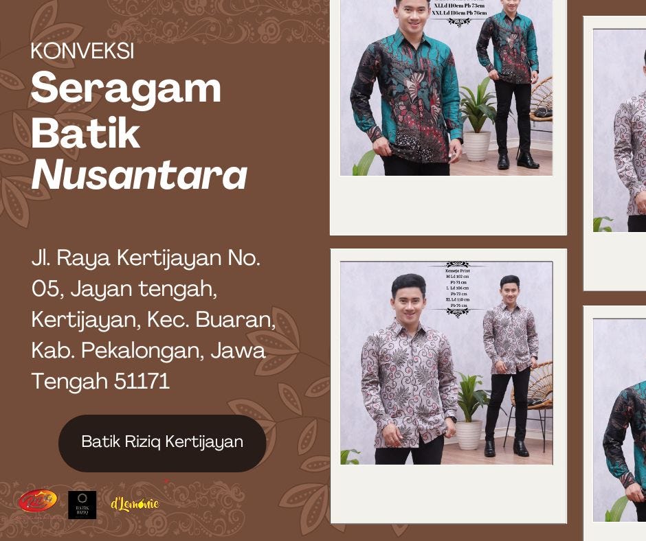 BERKUALITAS!, WA 0856–4282–0311, Konveksi seragam batik tk - Batik ...