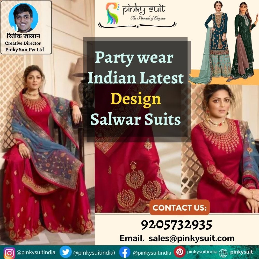 Pinky Suit Pvt Ltd: Your One-Stop Shop for Ladies Suits in Chandni ...