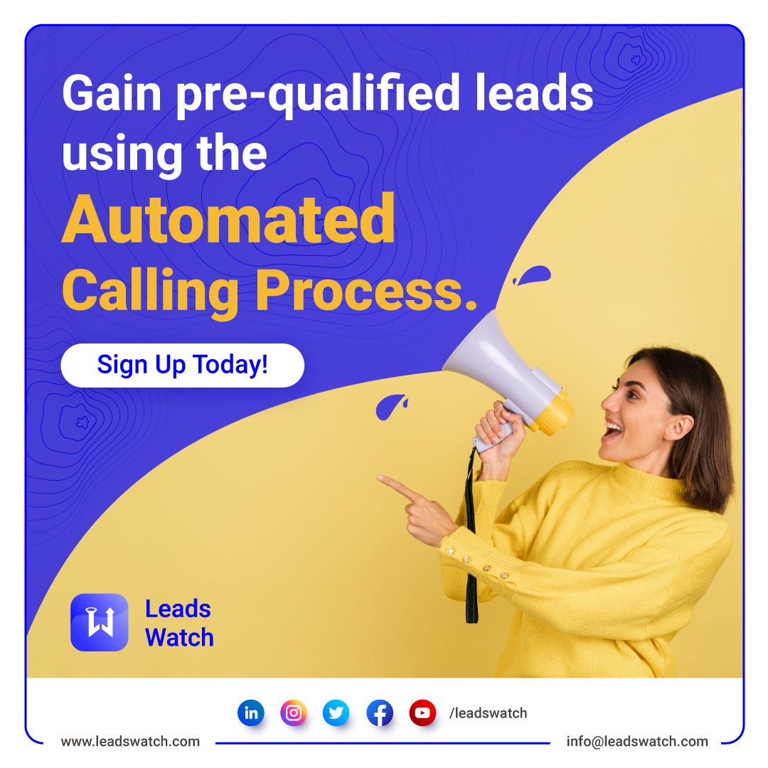 The Calling Process Feature - Leads Watch - Medium