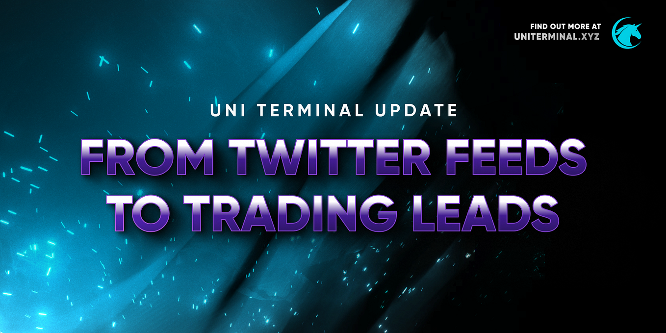 Uni Terminal Trading Bot LIVE NOW | by Skwirrl | Uni Terminal | Medium