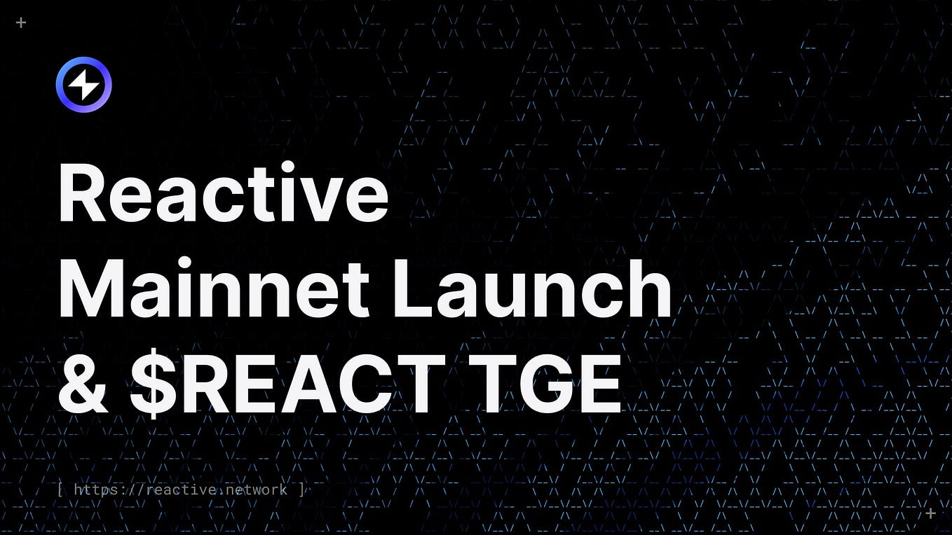 REACT Tokenomics & Staking: Inflation, Rewards & APY Explained | by Reactive Network | Reactive ...