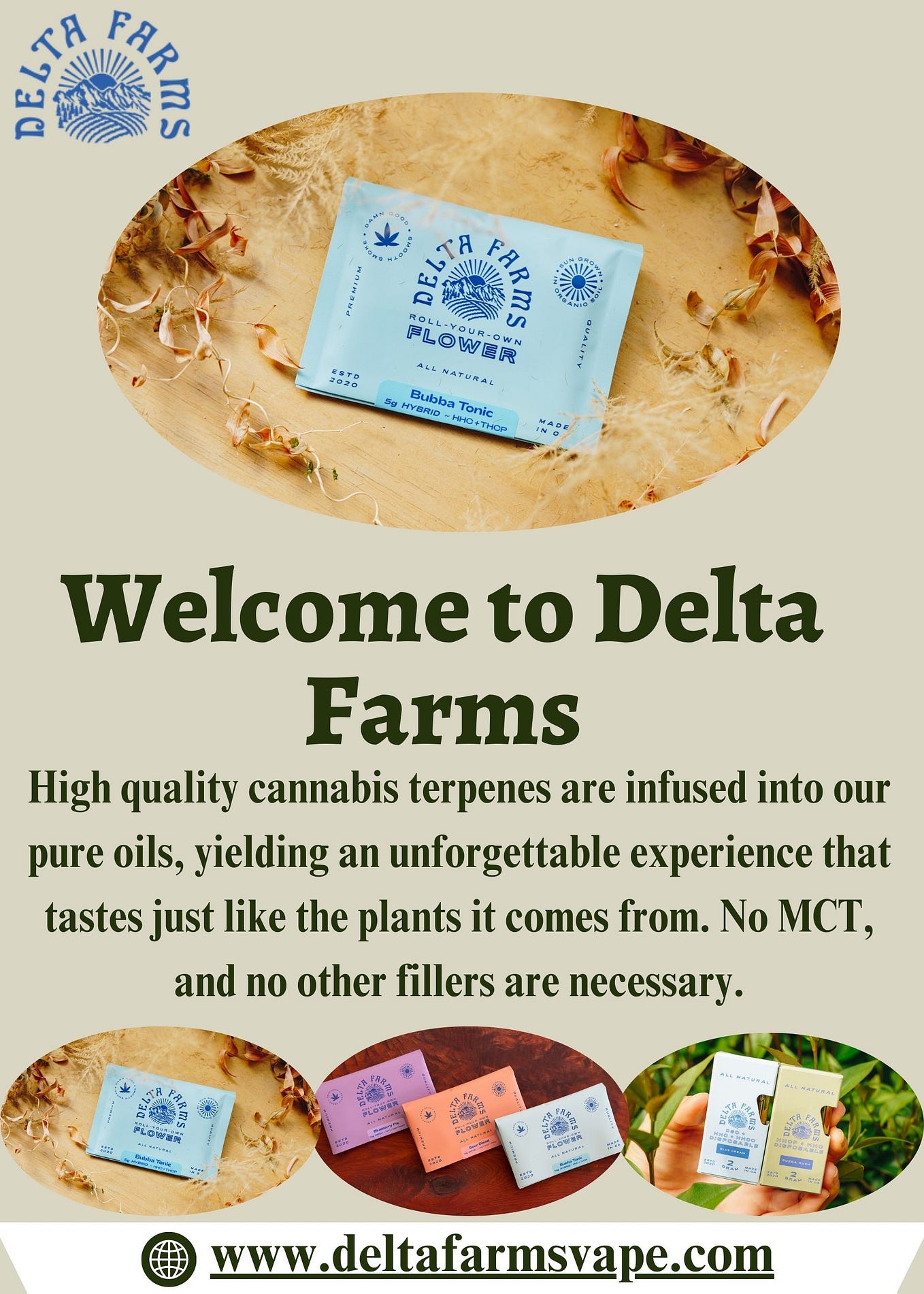Delta Farms — THCP and Delta-8 THC vape cartridge - Deltafarmsvape - Medium