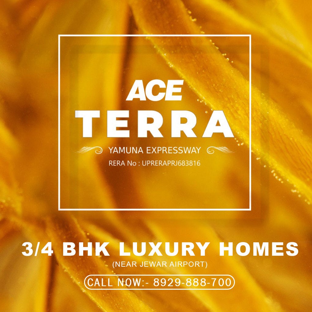 Discover Exquisite Living at ACE Terra: A Luxurious Haven on Yamuna ...