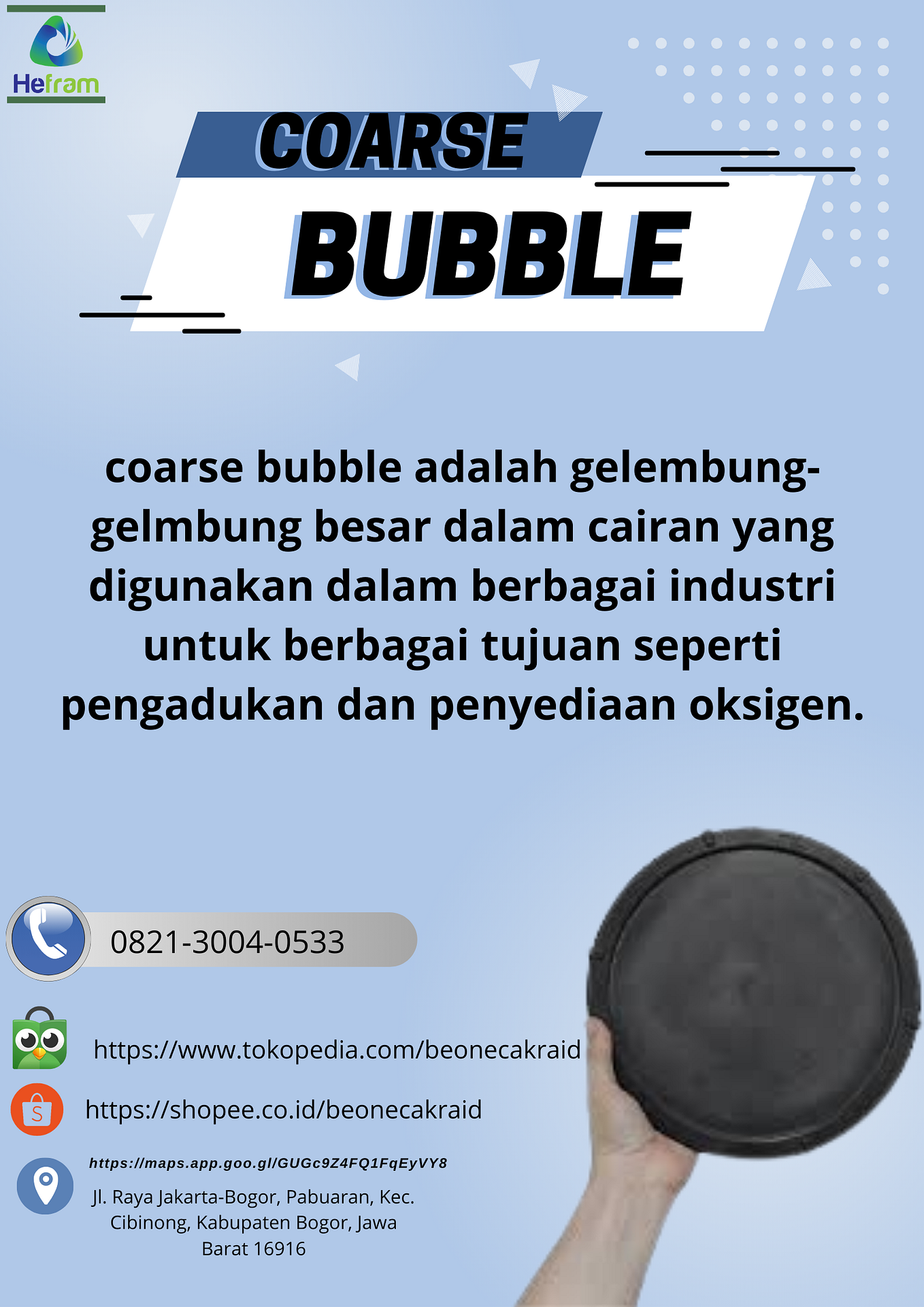 penawaran terbaik coarse bubble. Saat Anda memutuskan untuk mendapatkan ...