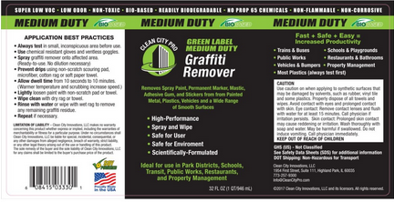 Safe Graffiti Remover protecting Surfaces and Health | by Clean City ...
