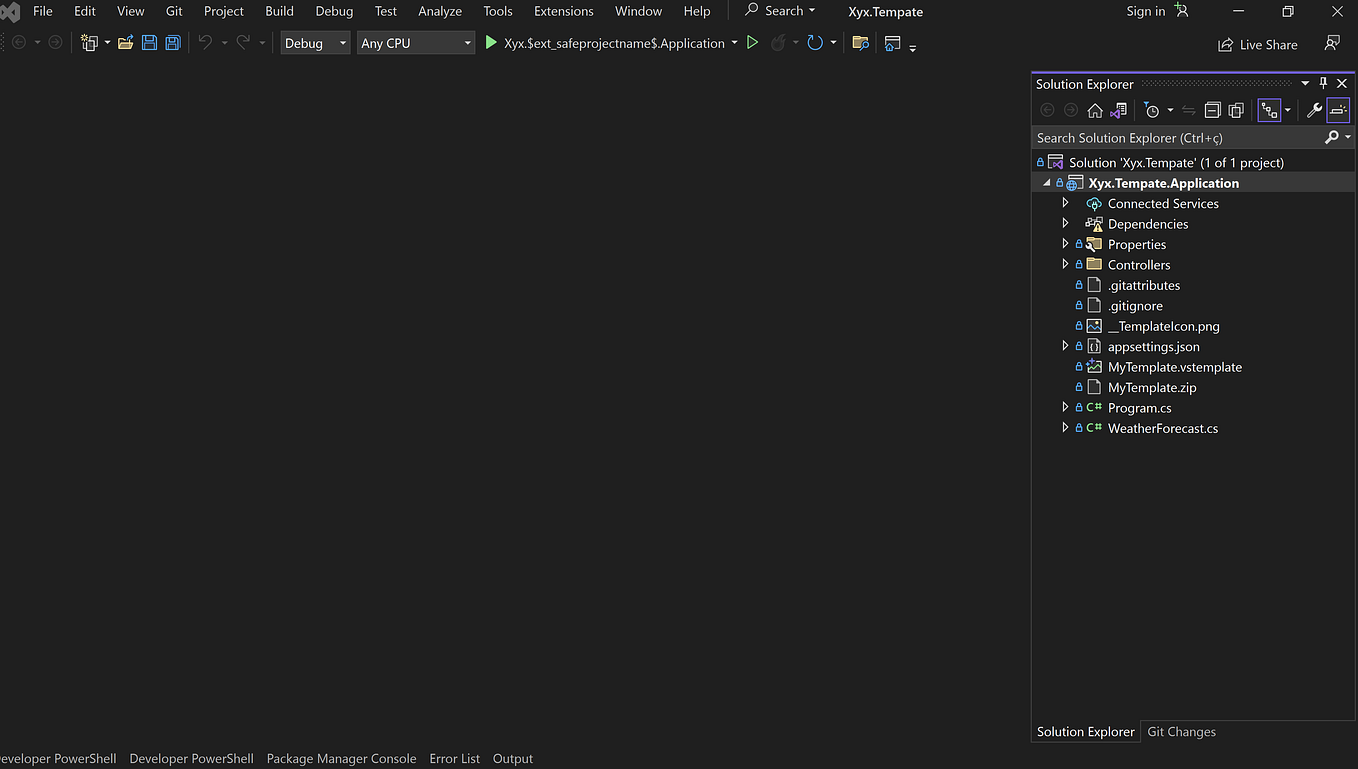 How to generate a Visual Studio 2022 template extension | by Geraldo ...