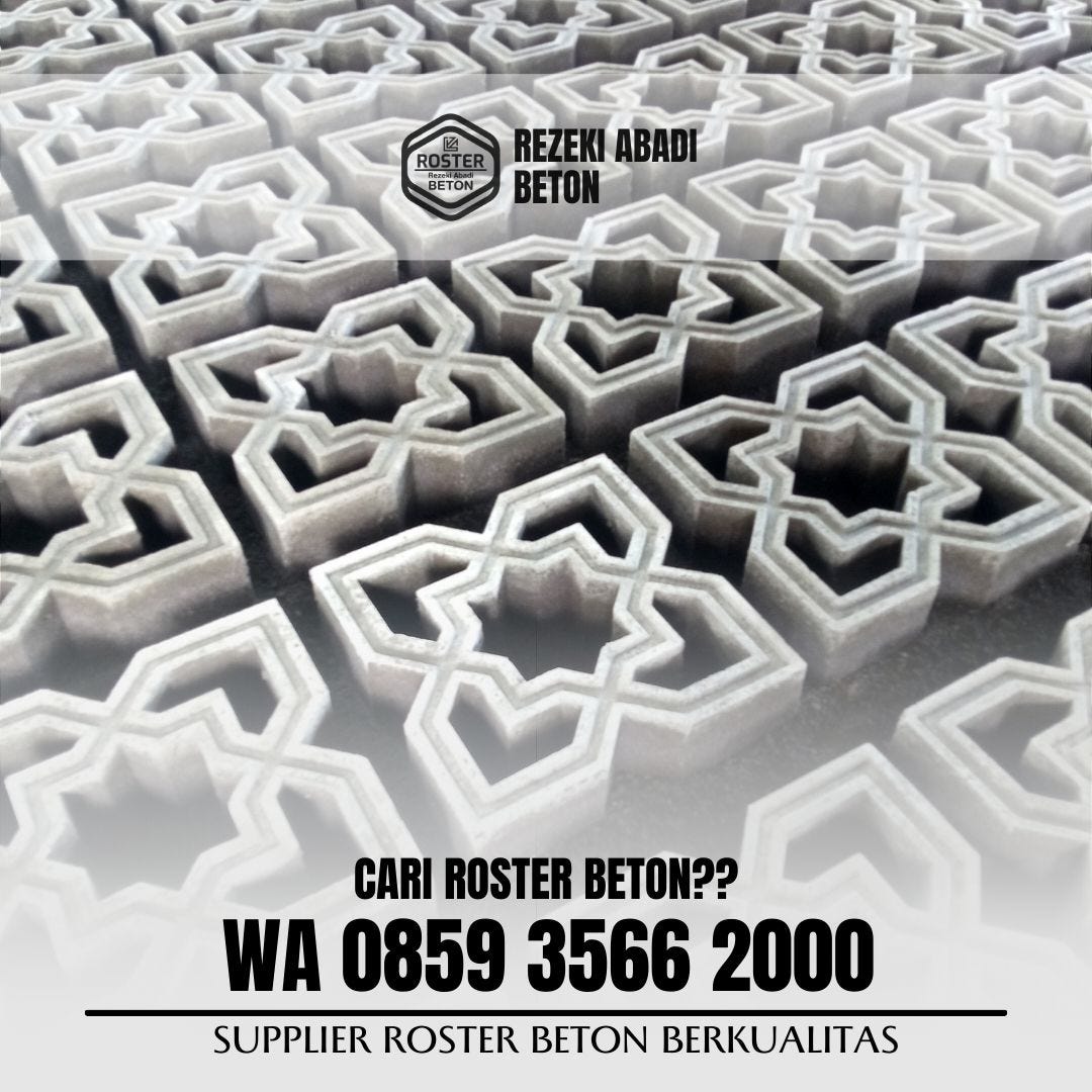 Produsen Roster Beton Minimalis di Lamongan Jawa Timur ...