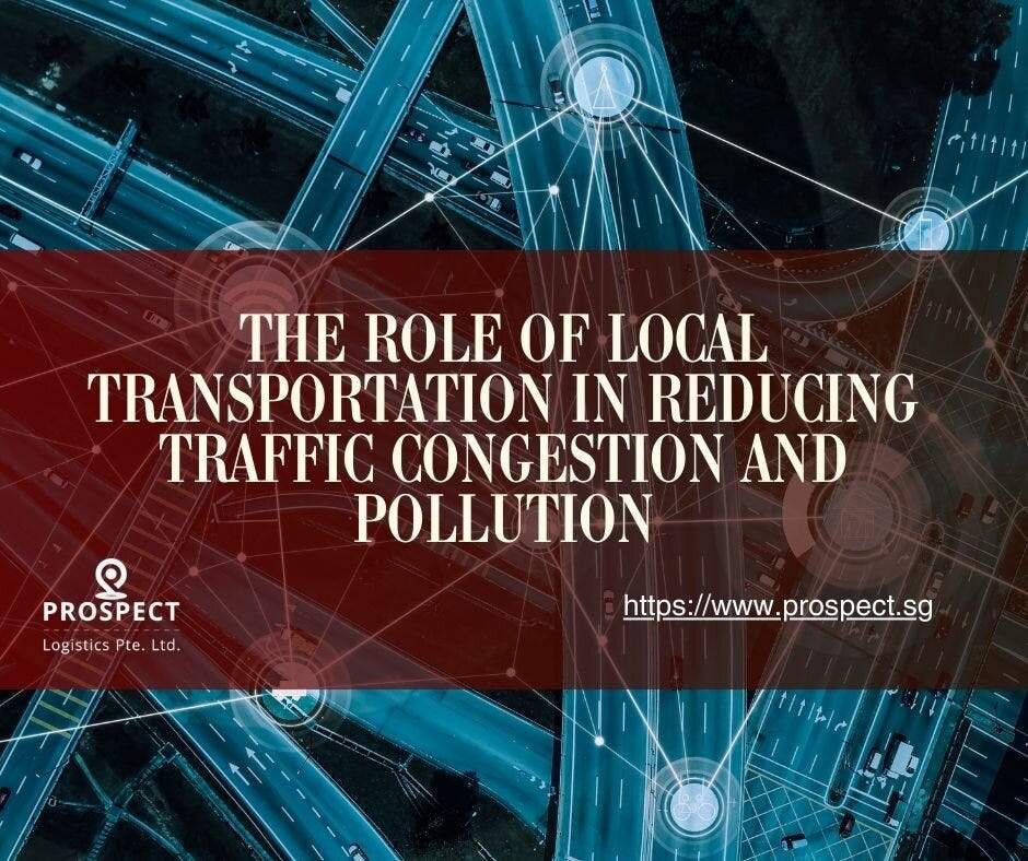 Local transport companies Singapore play a crucial role in ensuring ...