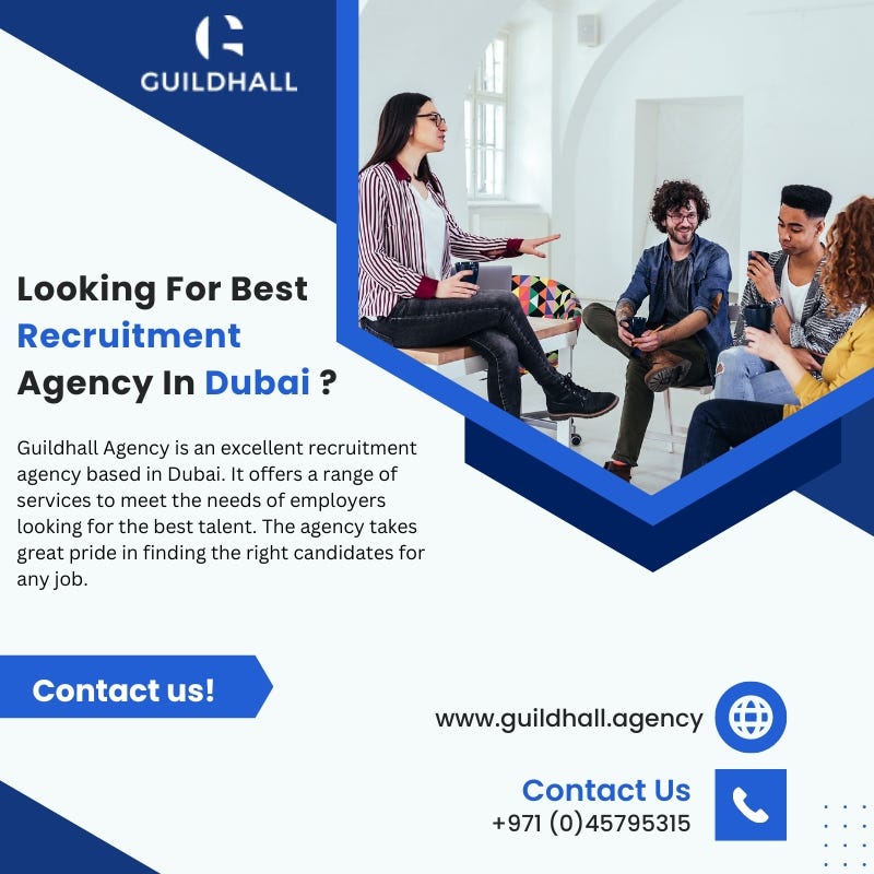 Unique Strategies that Offer Success to Top Recruitment Agency In Dubai ...
