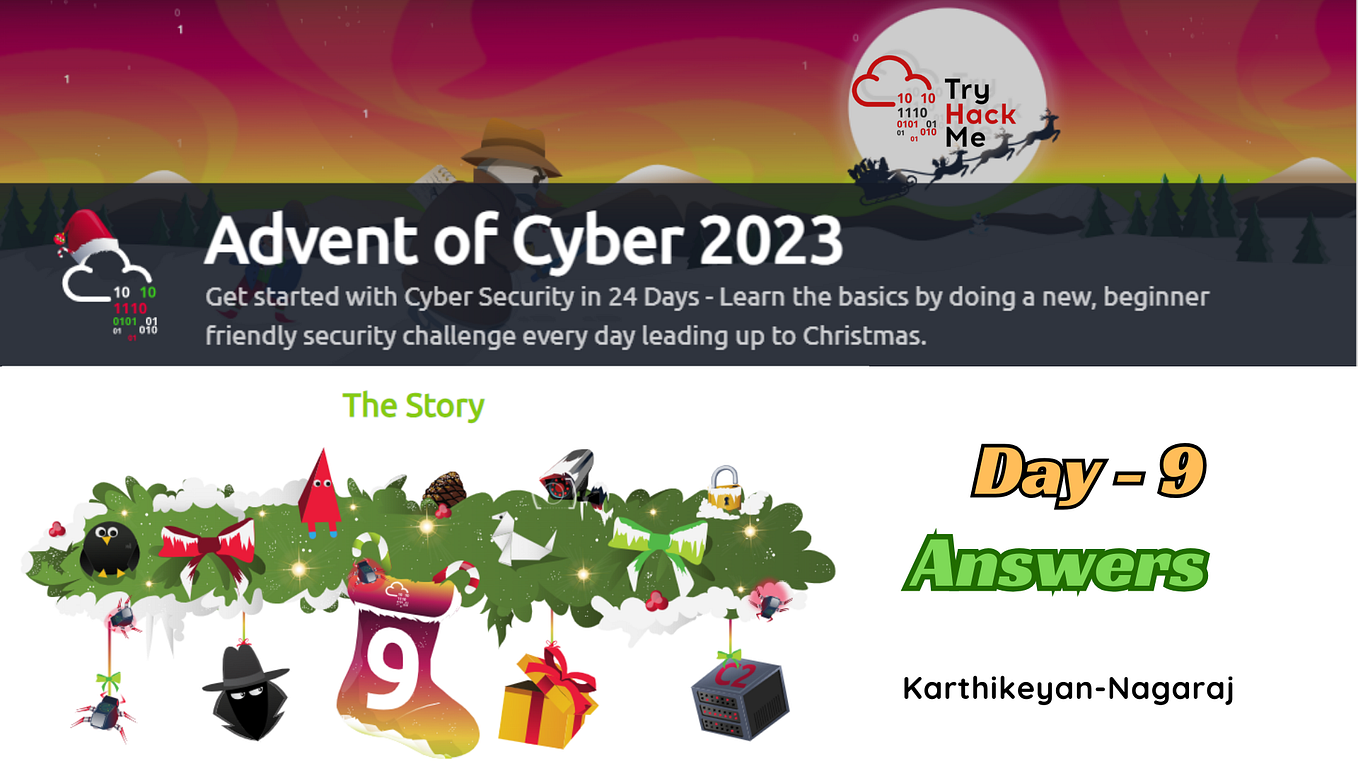 Advent of Cyber 2023 — Day 4 Writeup with Answers by Karthikeyan Nagaraj | TryHackMe | by ...