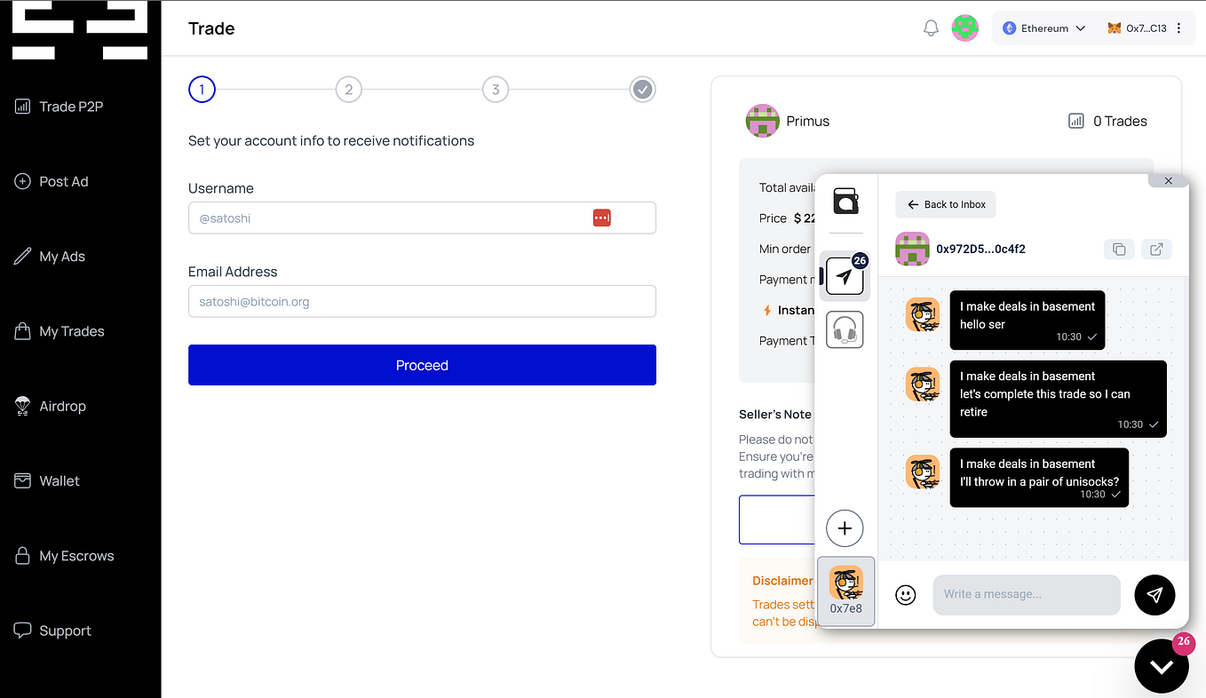 Blockchain Chat App — Wallet Messaging Walletchat Medium