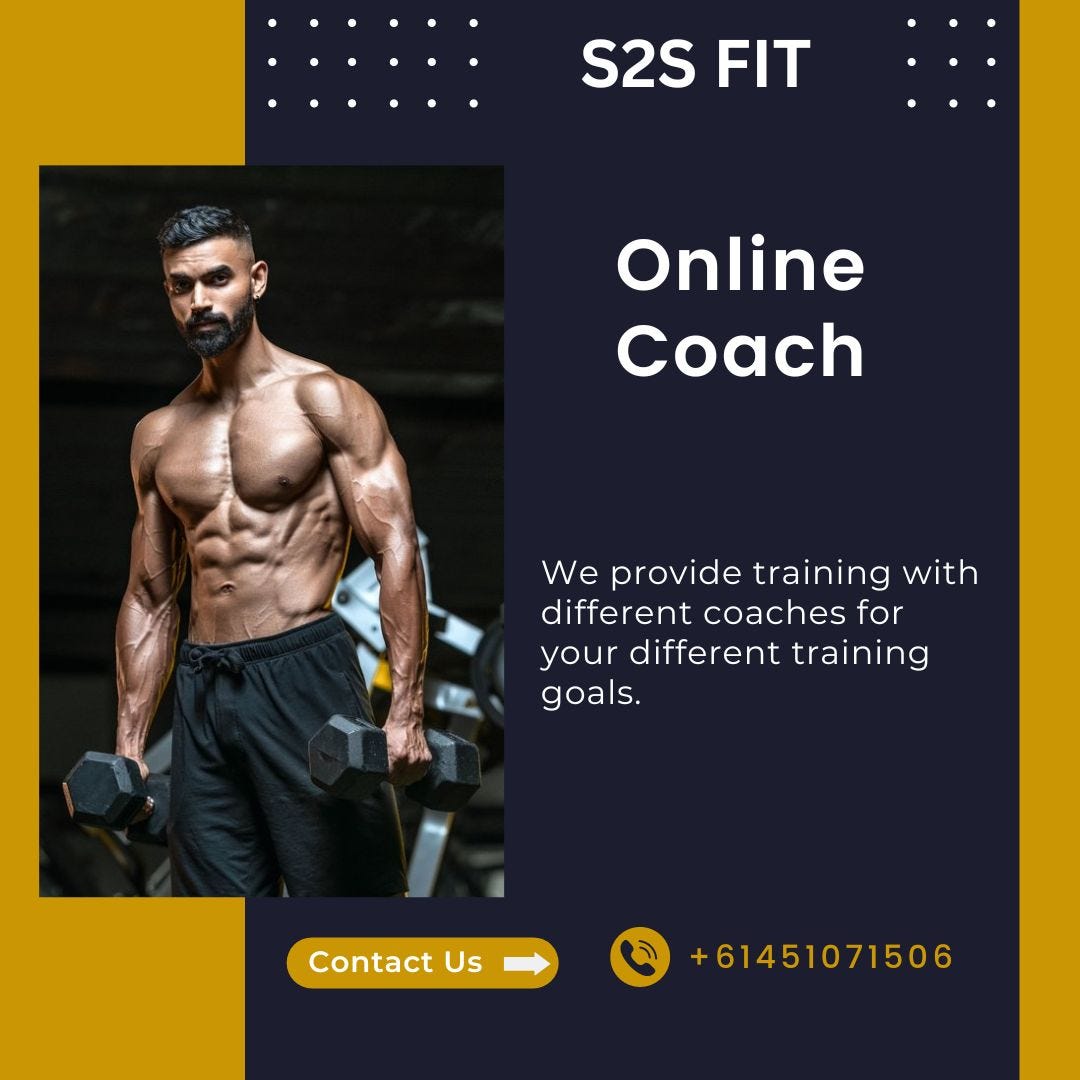 Online Personal Trainer | S2S FIT - S2S FIT - Medium