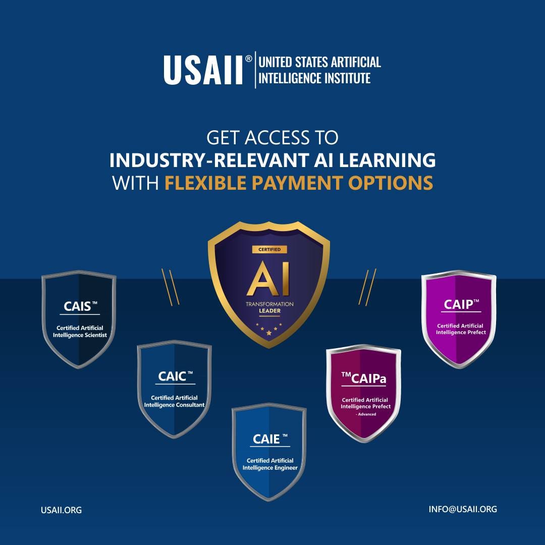 Certified Artificial Intelligence Scientist (CAIS™) | AI Certifications 2024 | USAII® - United ...