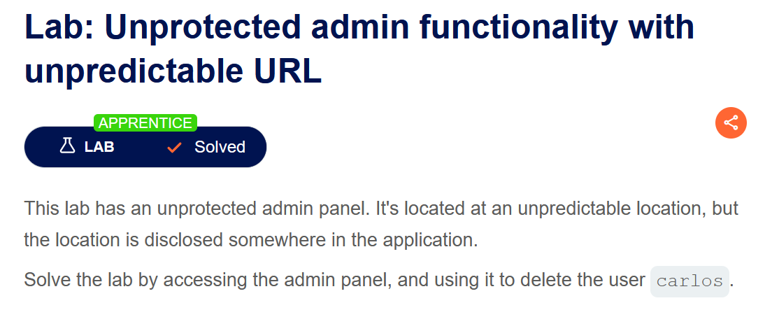 Access Control Vulnerabilities- Lab 1 | by Arna Banerjee | Jul, 2023 | Medium