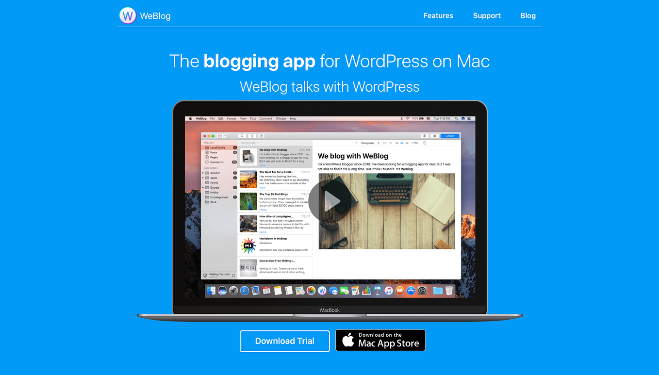 WeBlog Beta Program. We’ve been making WordPress app for mac… | by ...