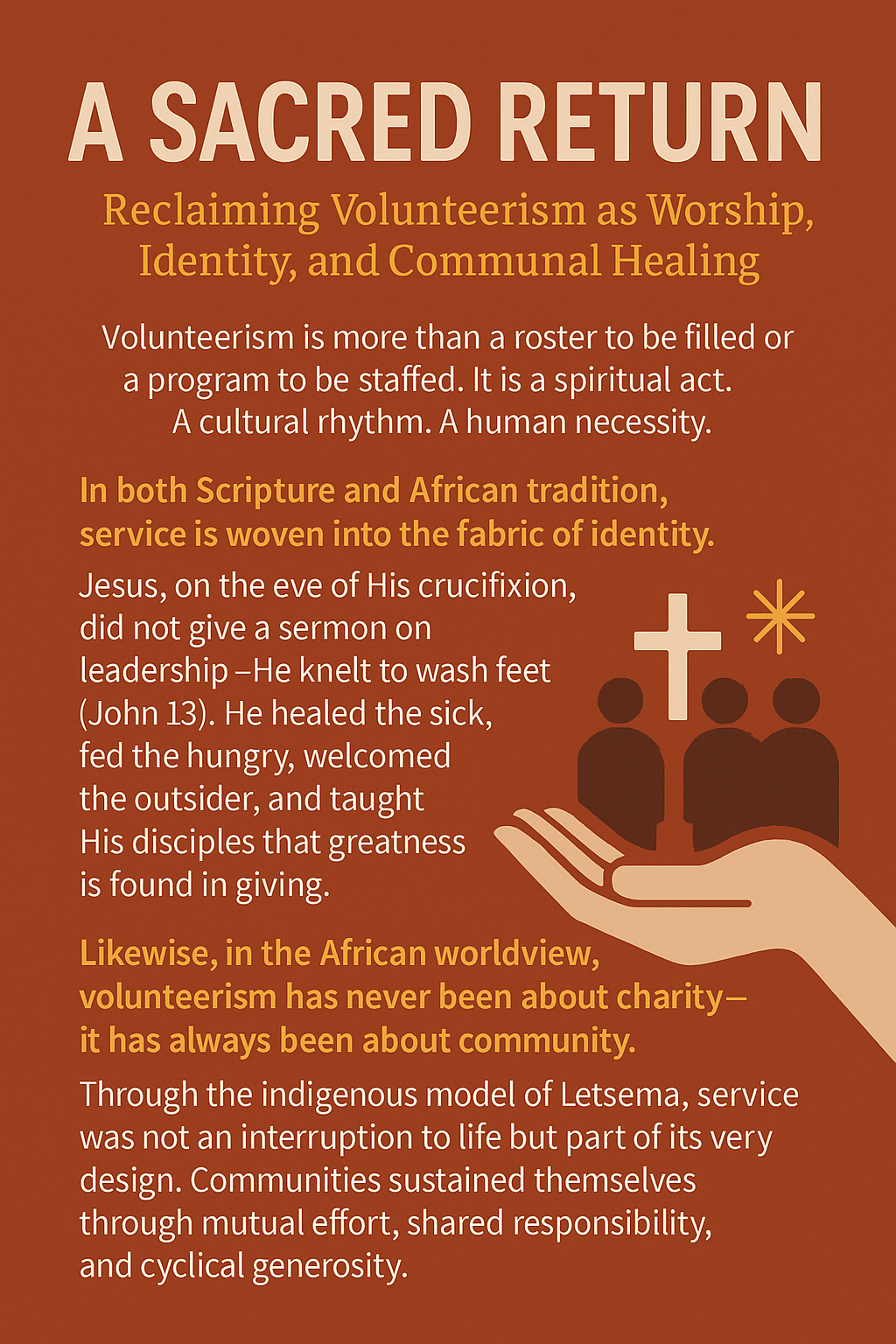 Why Do People Volunteer: A Multidisciplinary Framework for ...
