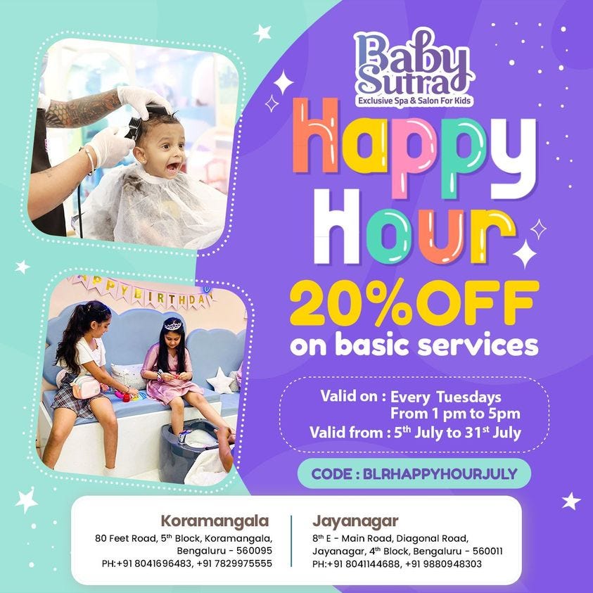 Exclusive kids salon in Bangalore - Baby Sutra - Medium