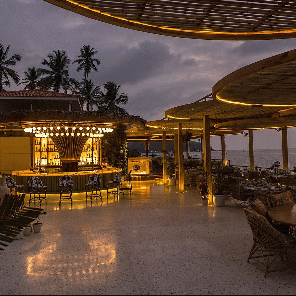 The Best Cocktail Place In North Goa - Kiki By The Sea - beach place in ...