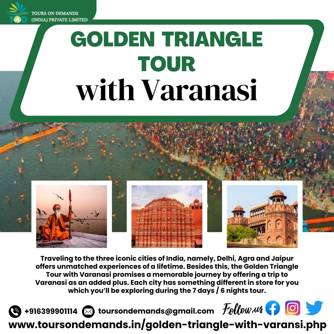 Varanasi tour packages. Explore the enchanting city of Varanasi… | by ...