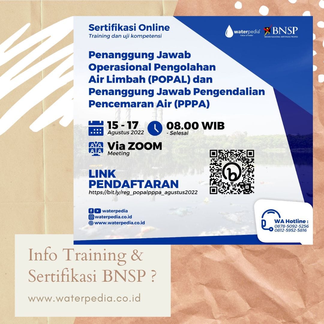 TRAINING & SERTIFIKASI BNSP POPAL PPPA AGUSTUS 2022 | by Elsa Waterpedia | Medium