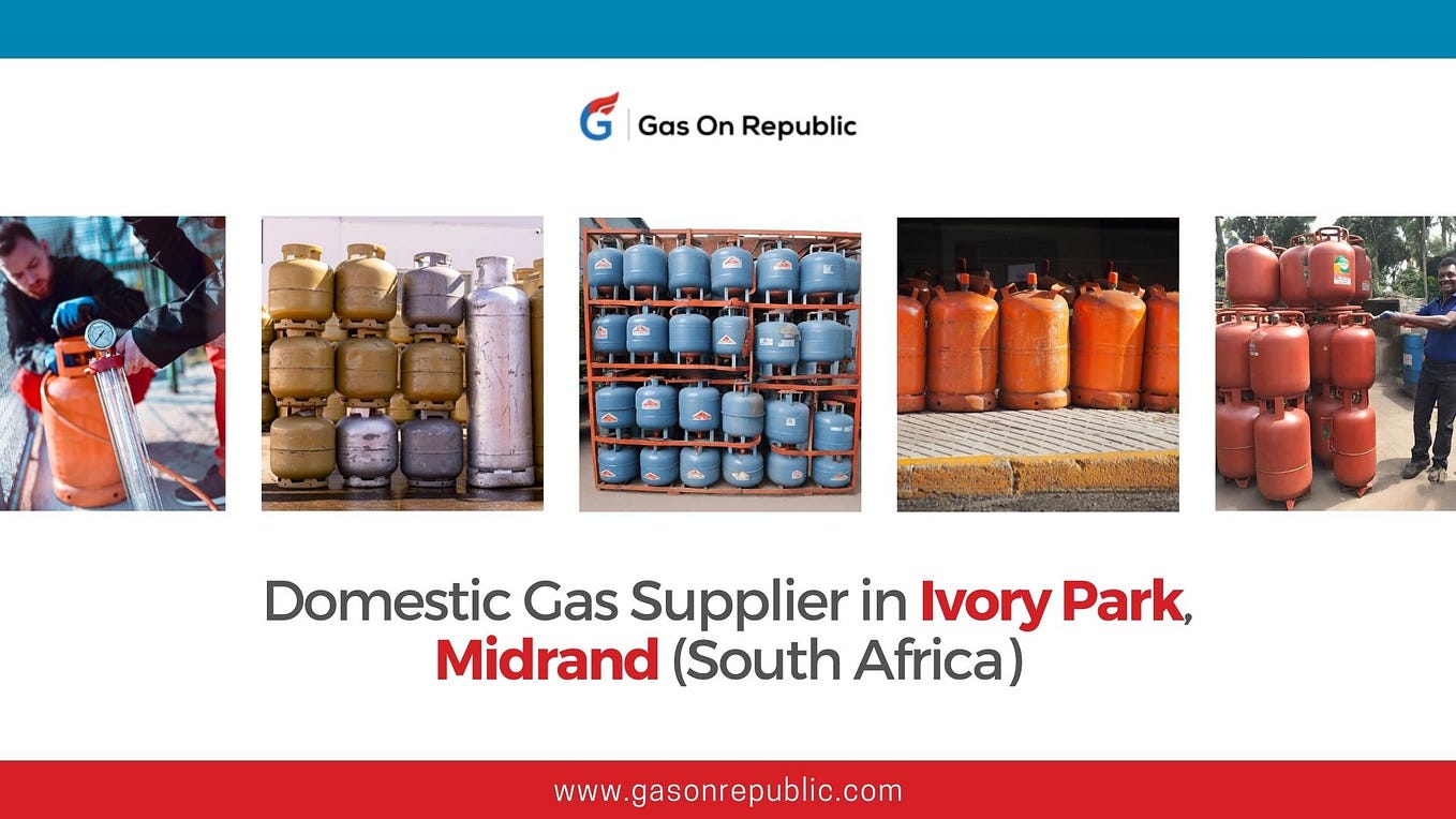 Gas Bottle Exchange Services in Krugersdorp | by Gas On Republic | Medium