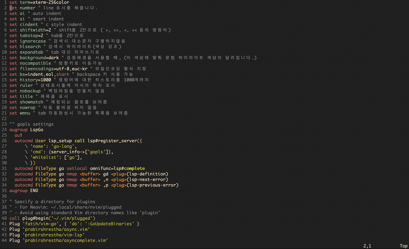 Vim을 에디터로 활용하기 (2): IDE로 활용하기. 이 글은 Vim을 에디터로 활용하기 (1): 설정, 꾸미기를 읽었다고… | by 신용원 | Medium