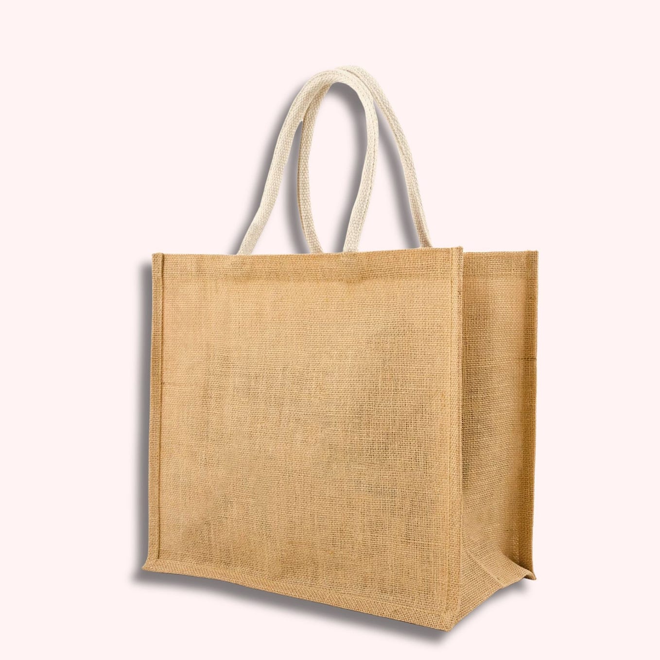 Benefits of Jute Shopping Bag Eco-Friendly Material: Made from 100% ...