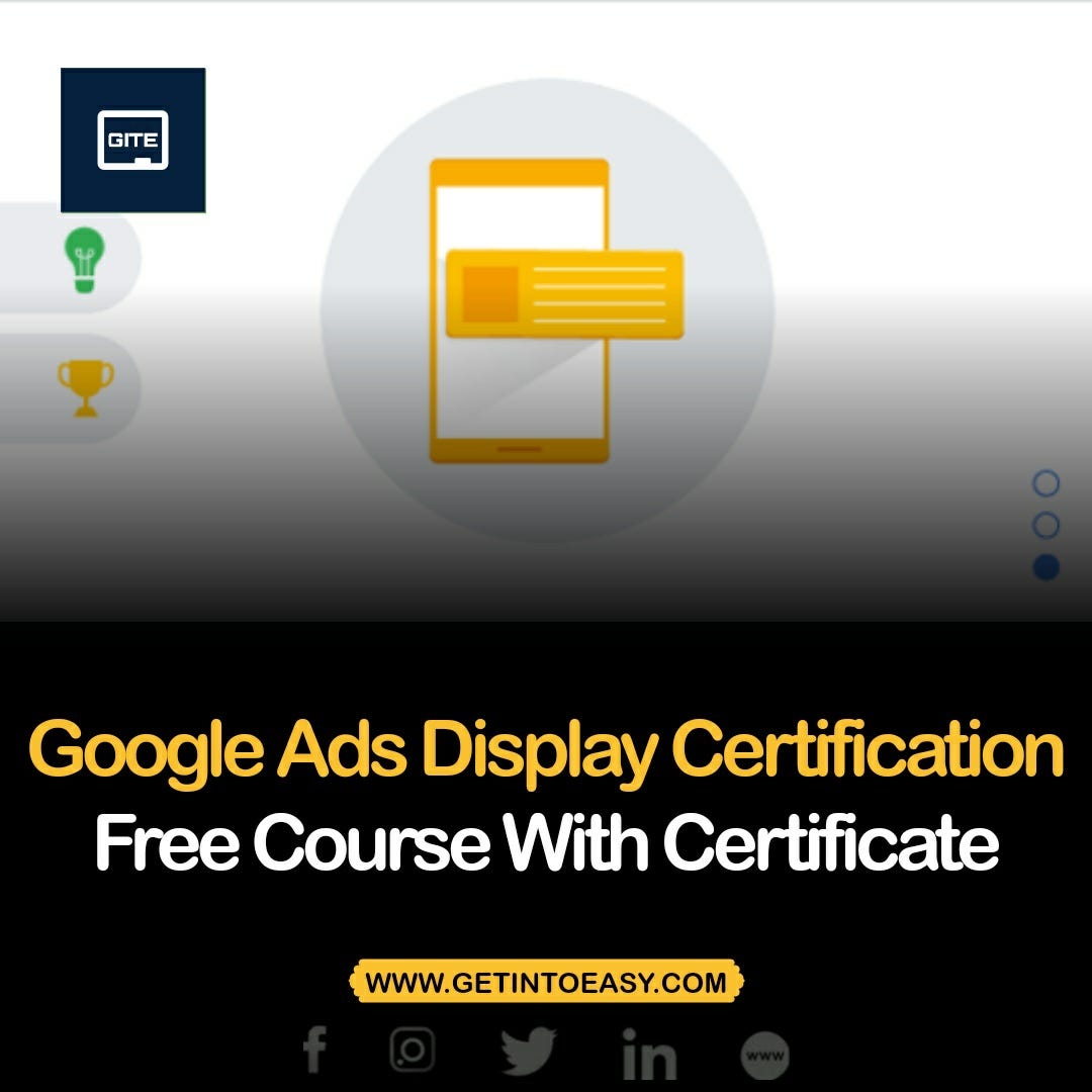 Google Certified Trainer Free Course With Certificate - Get Into Easy Are you a dedicated tech ...